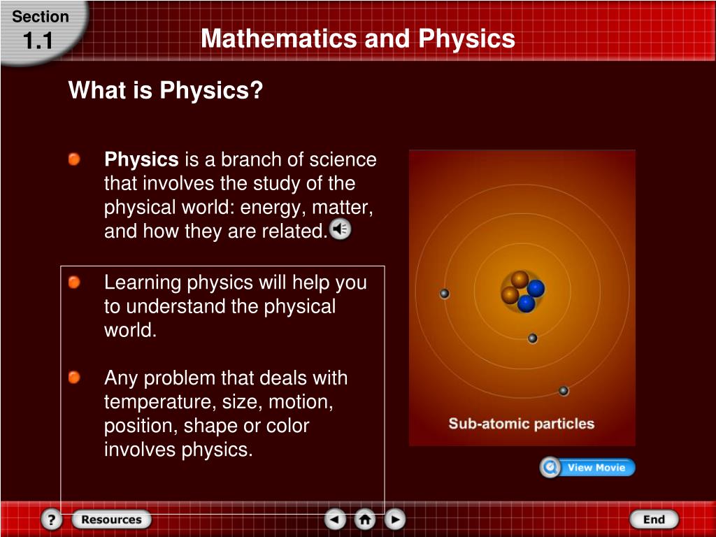 PPT - Mathematics and Physics PowerPoint Presentation, free download ...