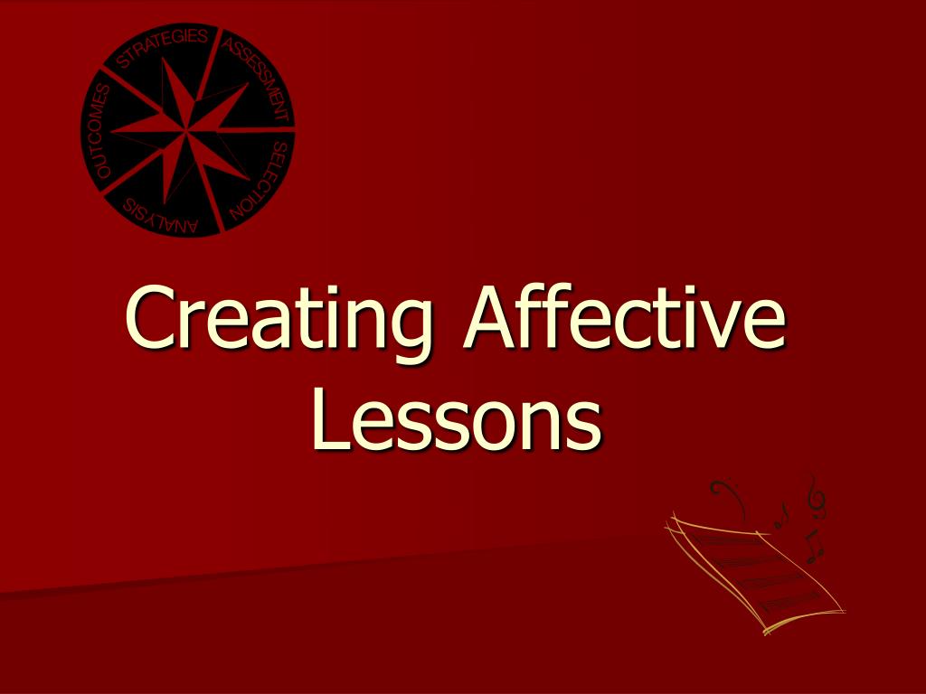 PPT - Creating Affective Lessons PowerPoint Presentation, free download ...