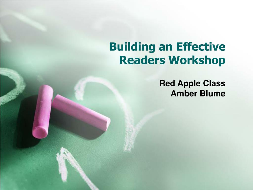 PPT - Building an Effective Readers Workshop PowerPoint Presentation ...