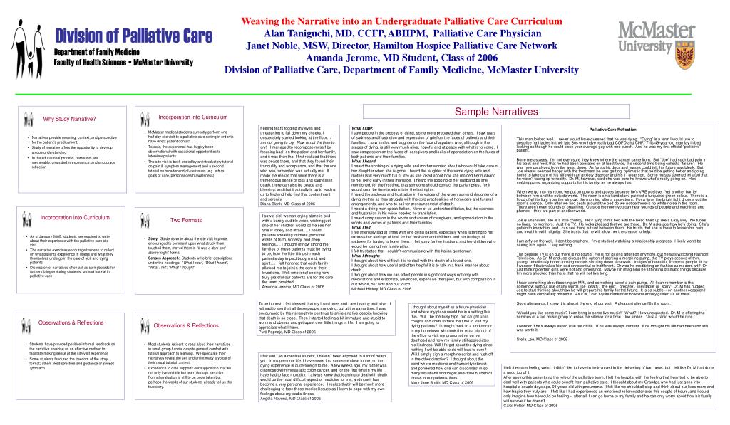 PPT - Palliative Care Reflection PowerPoint Presentation, free download ...