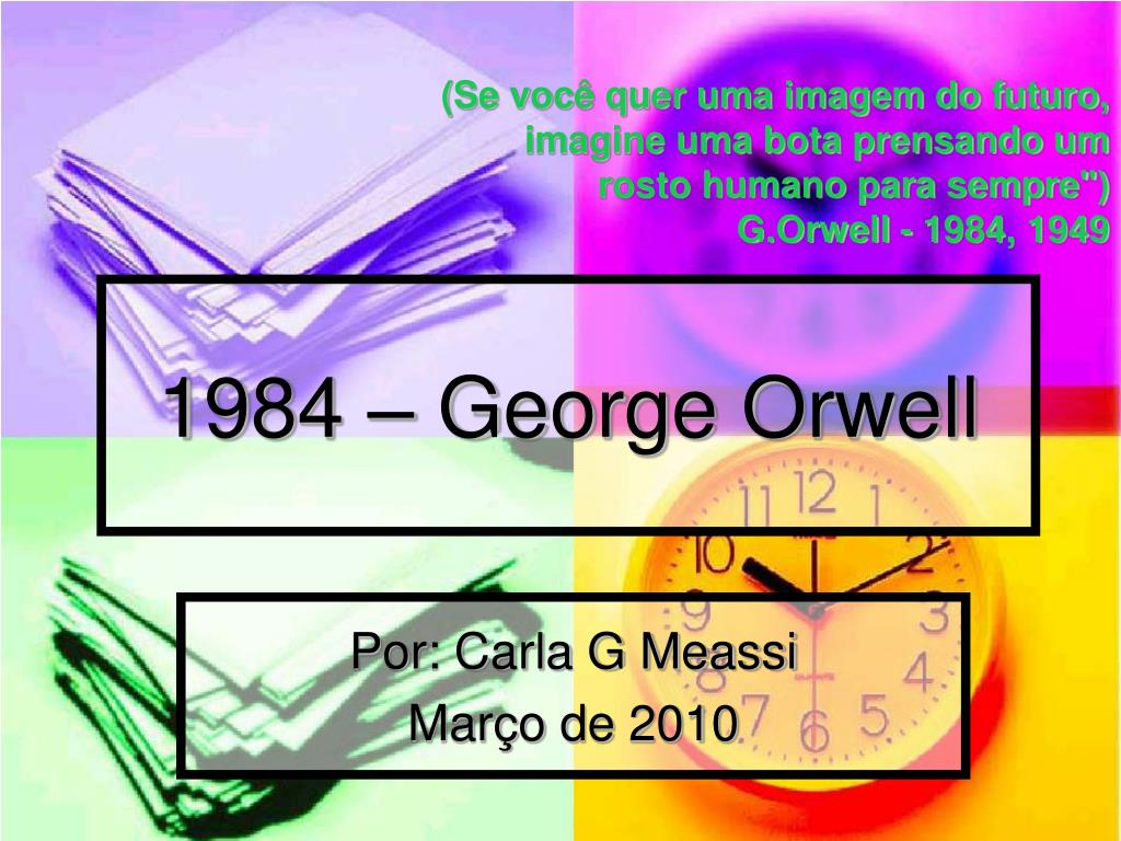 PPT - 1984 – George Orwell PowerPoint Presentation, free download - ID ...