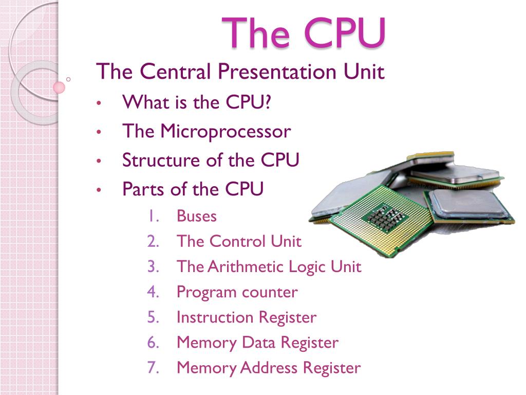 PPT - The CPU PowerPoint Presentation, free download - ID:7058141