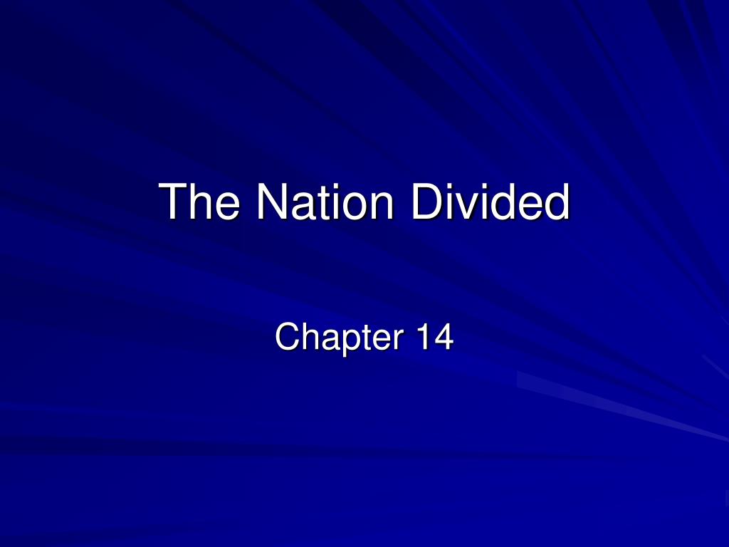 PPT - The Nation Divided PowerPoint Presentation, free download - ID ...