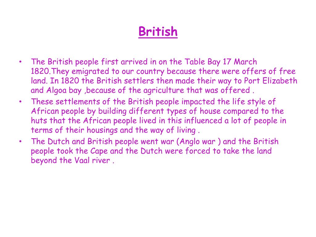 PPT - British PowerPoint Presentation, free download - ID:7061141