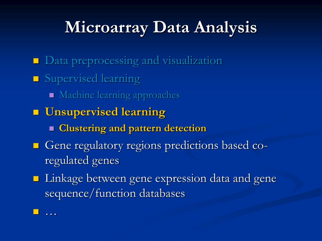 PPT - Microarray Data Analysis PowerPoint Presentation, free download ...