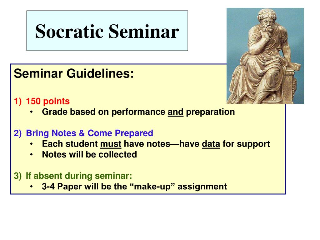 PPT - Socratic Seminar PowerPoint Presentation, free download - ID:7064317