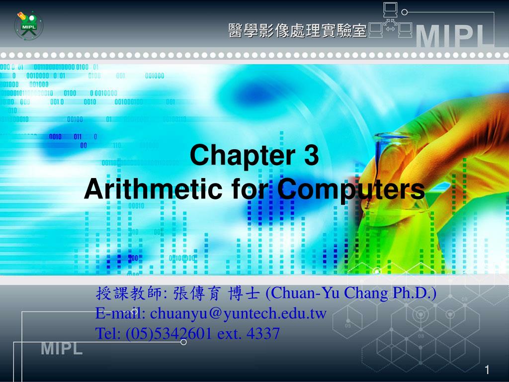 PPT - Chapter 3 Arithmetic for Computers PowerPoint Presentation, free ...