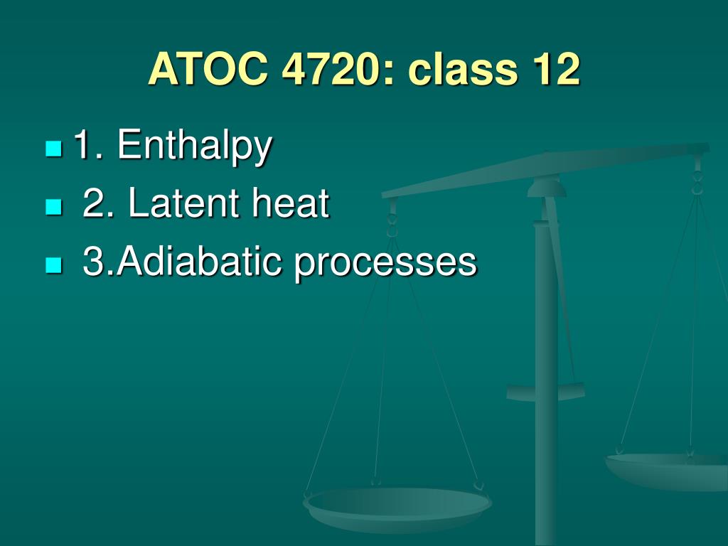 PPT - ATOC 4720: class 12 PowerPoint Presentation, free download - ID ...