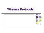 PPT - Wireless Communication Protocols and Technologies PowerPoint ...