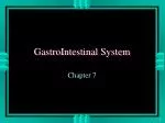 PPT - Gastrointestinal System Anatomy PowerPoint Presentation, free ...