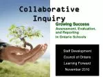 PPT - Collaborative Inquiry Cycle PowerPoint Presentation, free ...