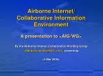 PPT - Airborne Internet PowerPoint Presentation, free download - ID:2393251
