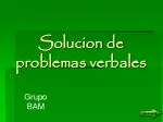 PPT - Estrategias para la resoluci n de problemas verbales PowerPoint ...