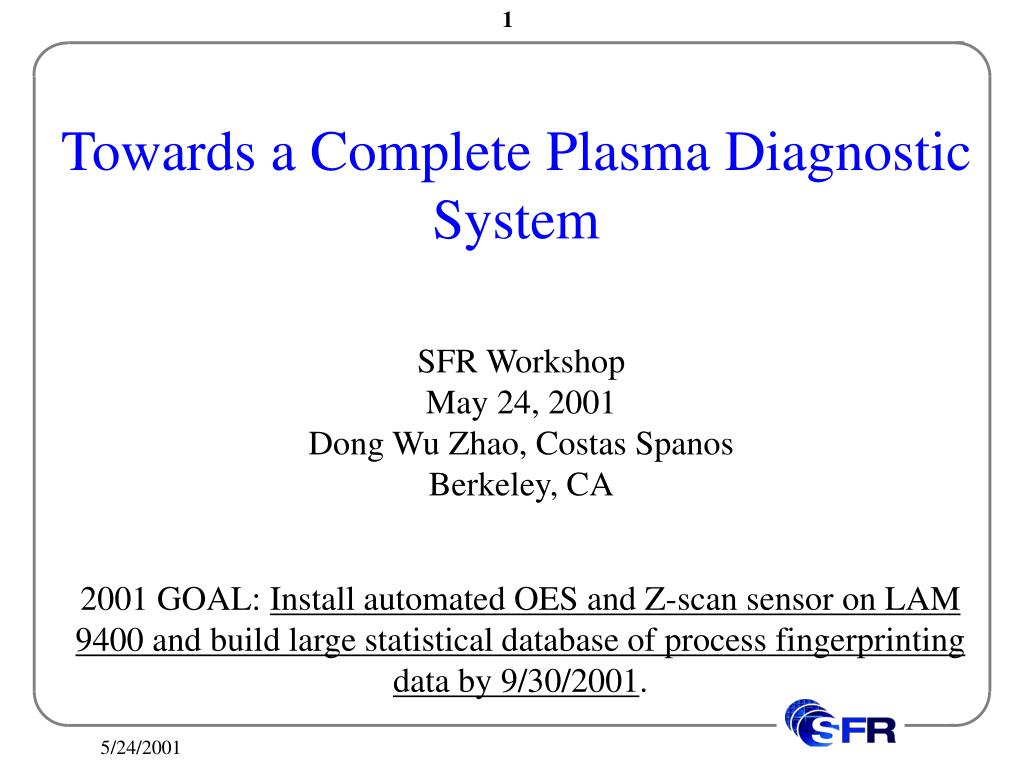 PPT - Towards a Complete Plasma Diagnostic System PowerPoint ...