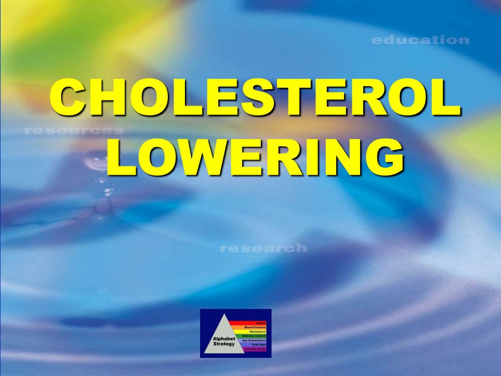 PPT - CHOLESTEROL LOWERING PowerPoint Presentation, free download - ID ...
