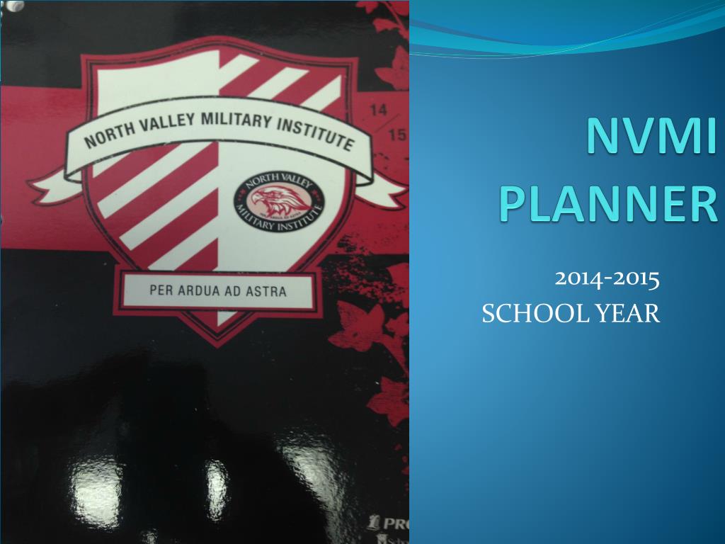 PPT - NVMI PLANNER PowerPoint Presentation, free download - ID:7086752