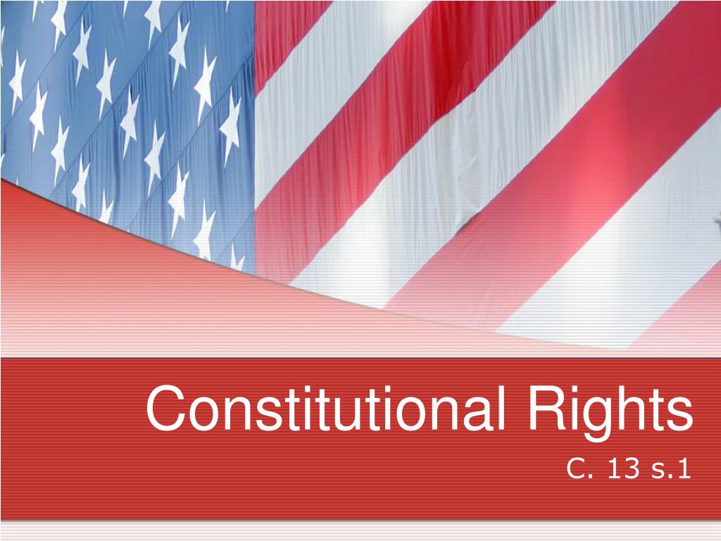 PPT - Understanding Constitutional Rights and Human Rights in American ...