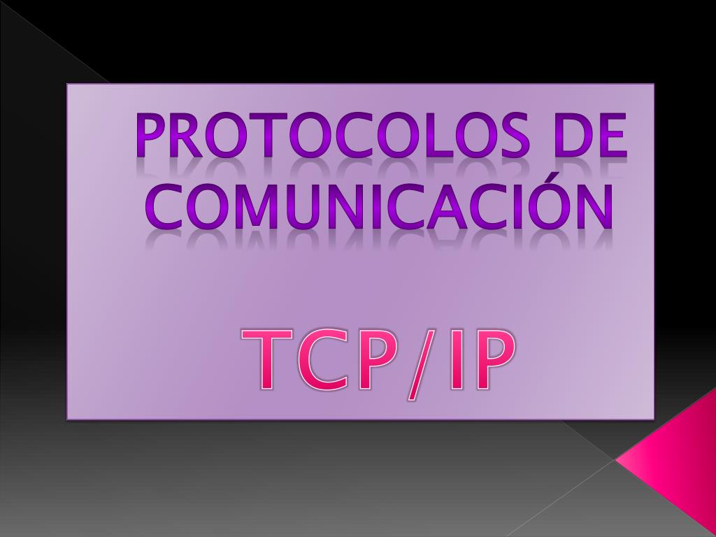 PPT - Protocolos de comunicación TCP/IP PowerPoint Presentation, free download - ID:7097222