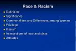 PPT - Race and Racism PowerPoint Presentation, free download - ID:241795