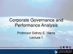 PPT - Performance Governance System PowerPoint Presentation, free ...