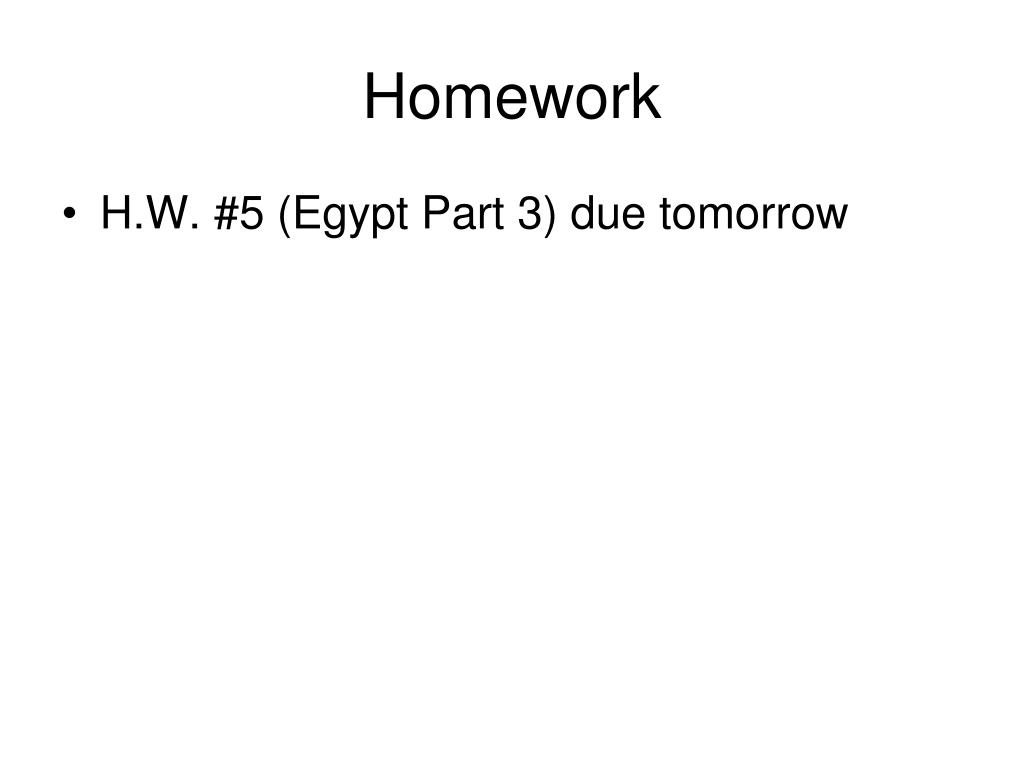 PPT - Homework PowerPoint Presentation, free download - ID:7099919