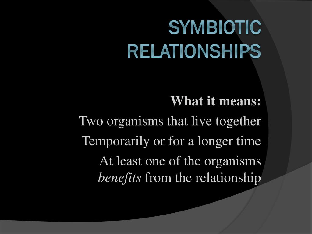 PPT - symbiotic Relationships PowerPoint Presentation, free download ...