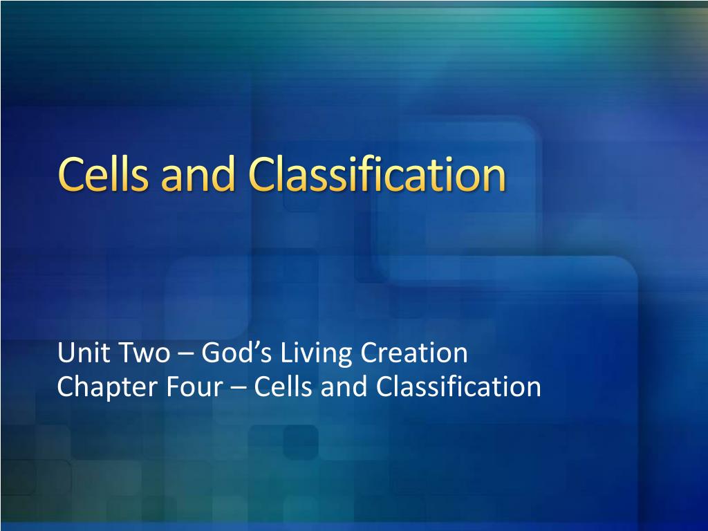 PPT - Cells and Classification PowerPoint Presentation, free download ...