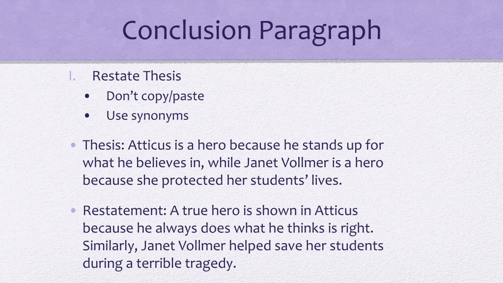 PPT - Conclusion Paragraph PowerPoint Presentation, free download - ID ...