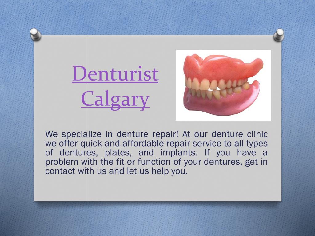 PPT - Denture Repair Calgary PowerPoint Presentation, free download ...