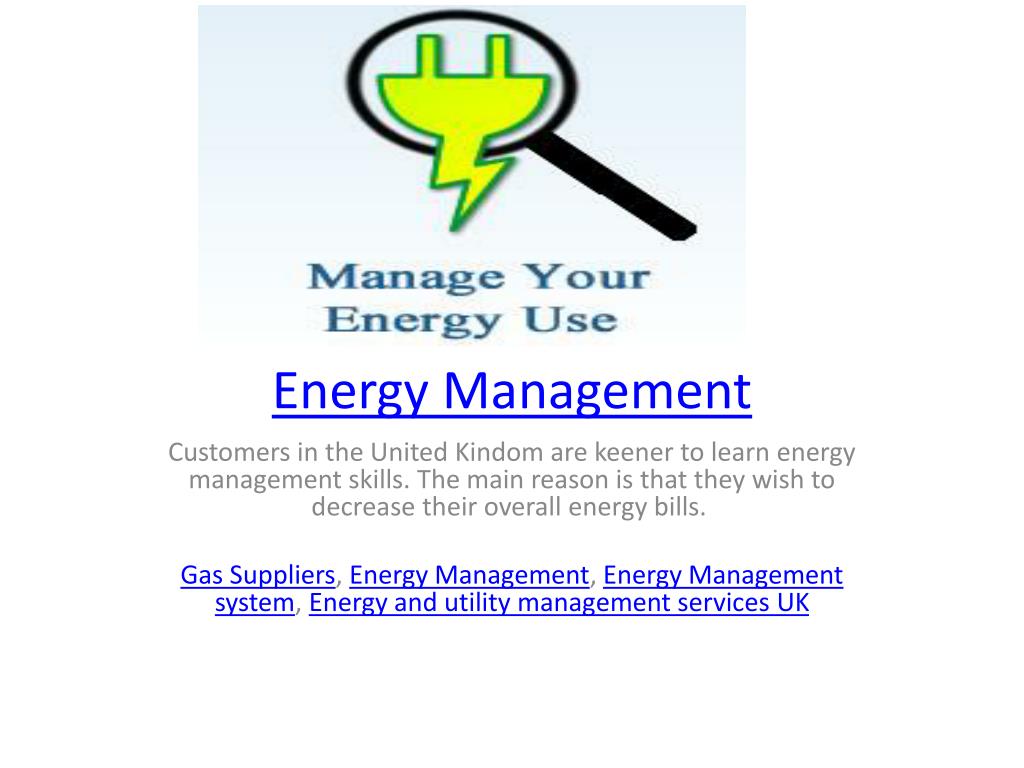 PPT - Energy Management PowerPoint Presentation, free download - ID:7114229