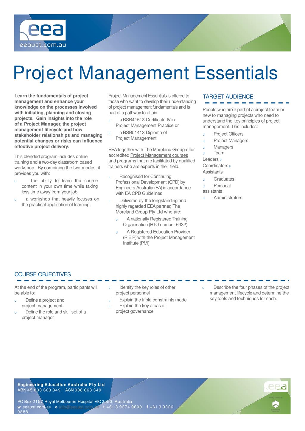 PPT - Project Management Essentials PowerPoint Presentation, free ...