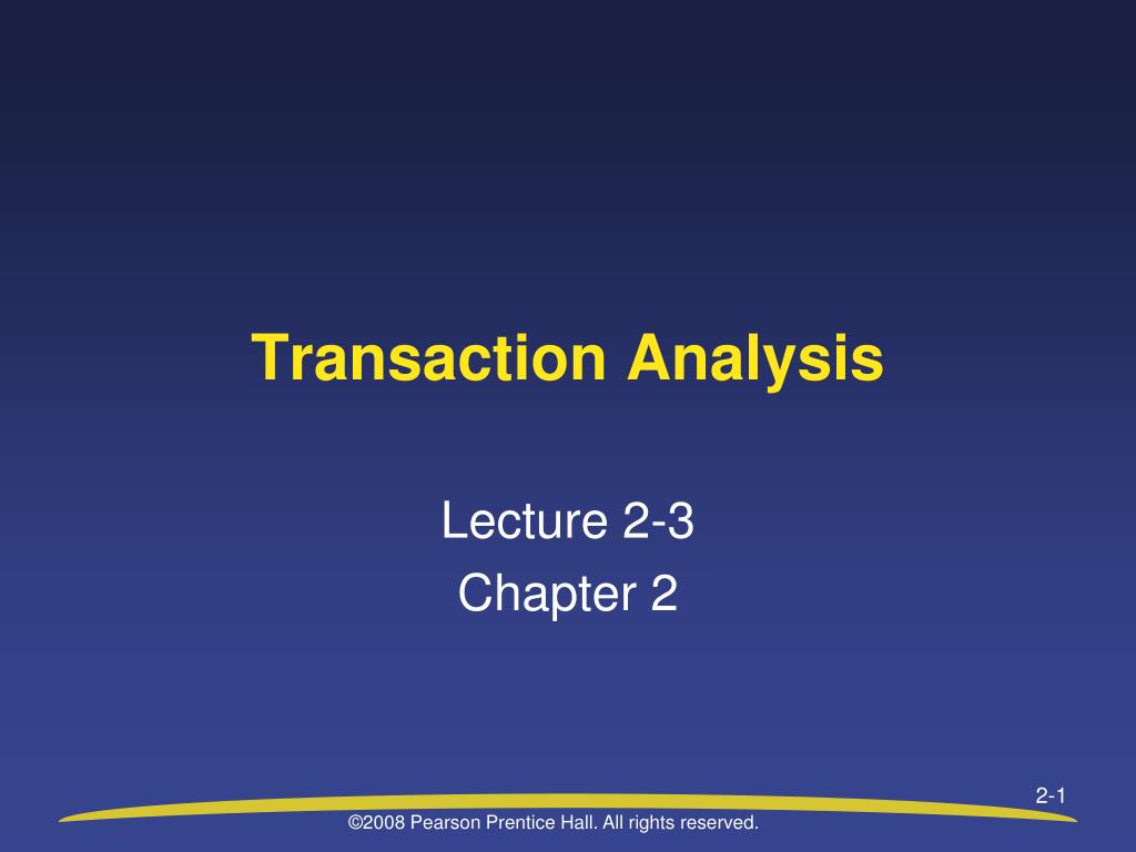 PPT - Chap 02 transaction analysis PowerPoint Presentation, free ...
